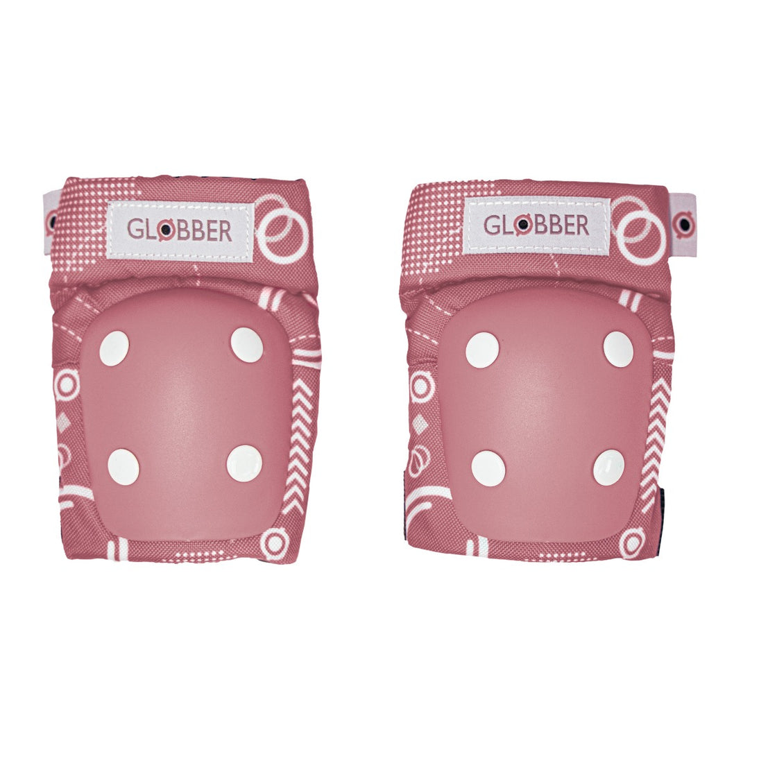 Globber - Pads (Elbows and Knees) - Deep Pastel Pink
